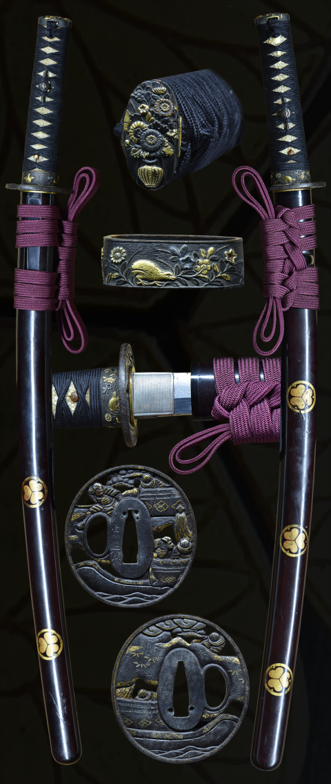 WAKAZASHI IN KOSHIRAI(fss-926) - Nihonto Antiques